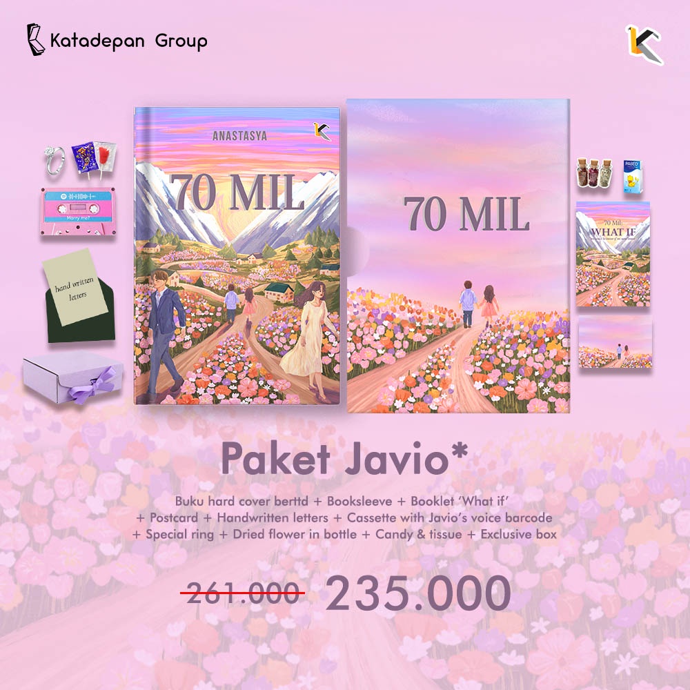 Jual PRE ORDER EXCLUSIVE PENULIS "70 MIL SPECIAL EDITION HARD COVER" 25 ...