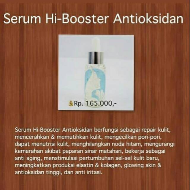 Jual Serum Hi Booster Antioksidan Wiwi's Skincare | Shopee Indonesia