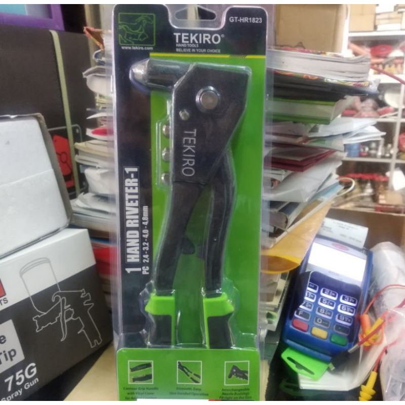 Jual TANG RIVET TEKIRO HAND RIVETER TEKIRO EKONOMIS | Shopee Indonesia