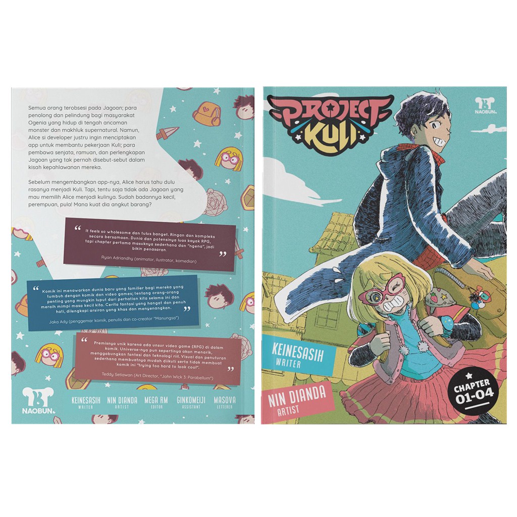 Jual Komik Project Kuli - Vol 1-4 - NaoBun Project | Shopee Indonesia