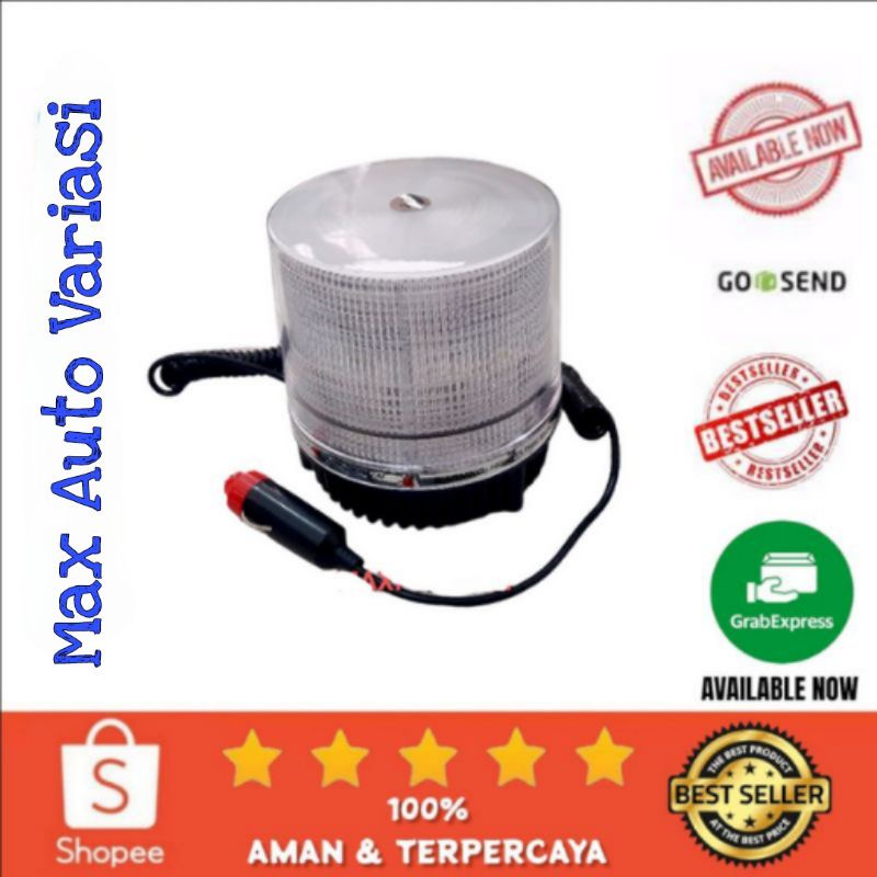 Jual Lampu Rotary Rotari HS 51012 Model Magnet Tempel 12V 24V Kuning ...