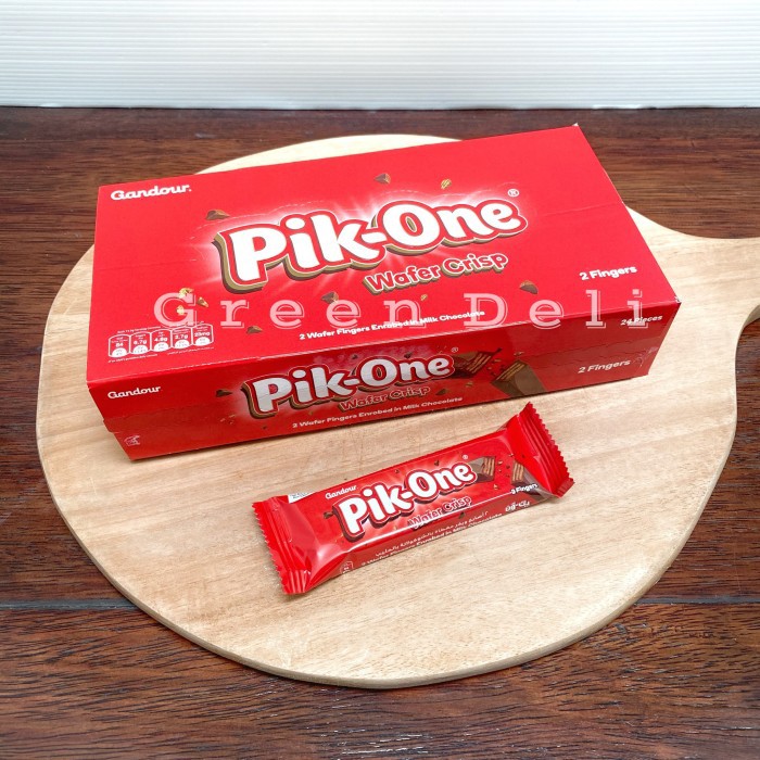 Jual Pik One Wafer Crisp Chocolate Per Box | Shopee Indonesia