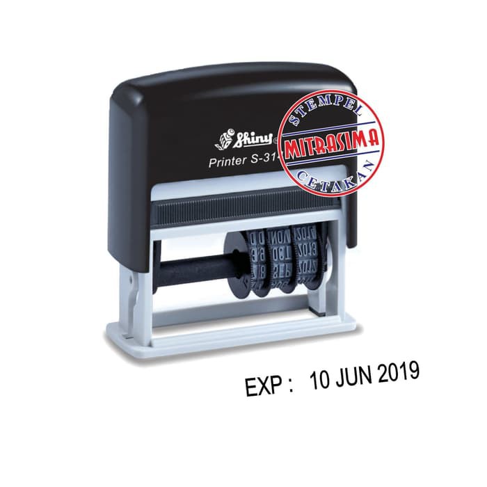 Jual Stempel Expired / stempel Kadaluarsa dengan tinta khusus plastik ...