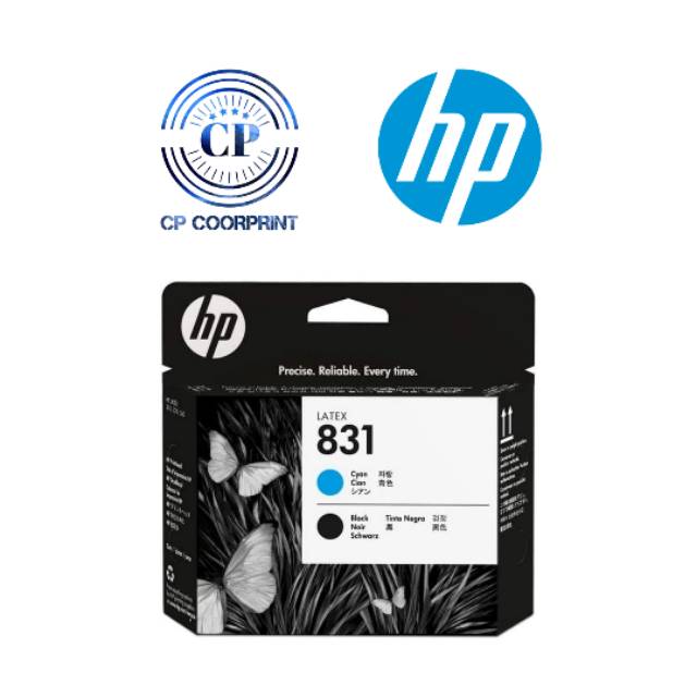 Jual TINTA HP Latex Printhead 831 CYAN dan BLACK ORIGINAL | Shopee ...