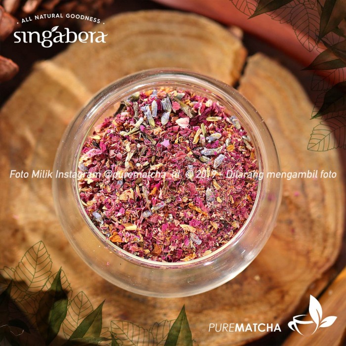 Jual Teh-Daun- Singabera - Petals Of Aruna 1Tb Sample Rose Tea Lavender ...