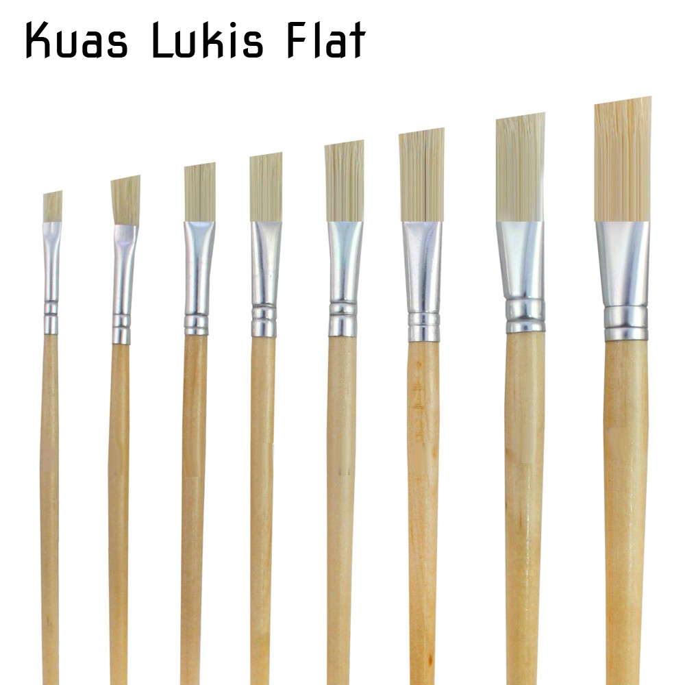 Jual Kuas Lukis No 1 - No 12 Eterna Brush | Shopee Indonesia