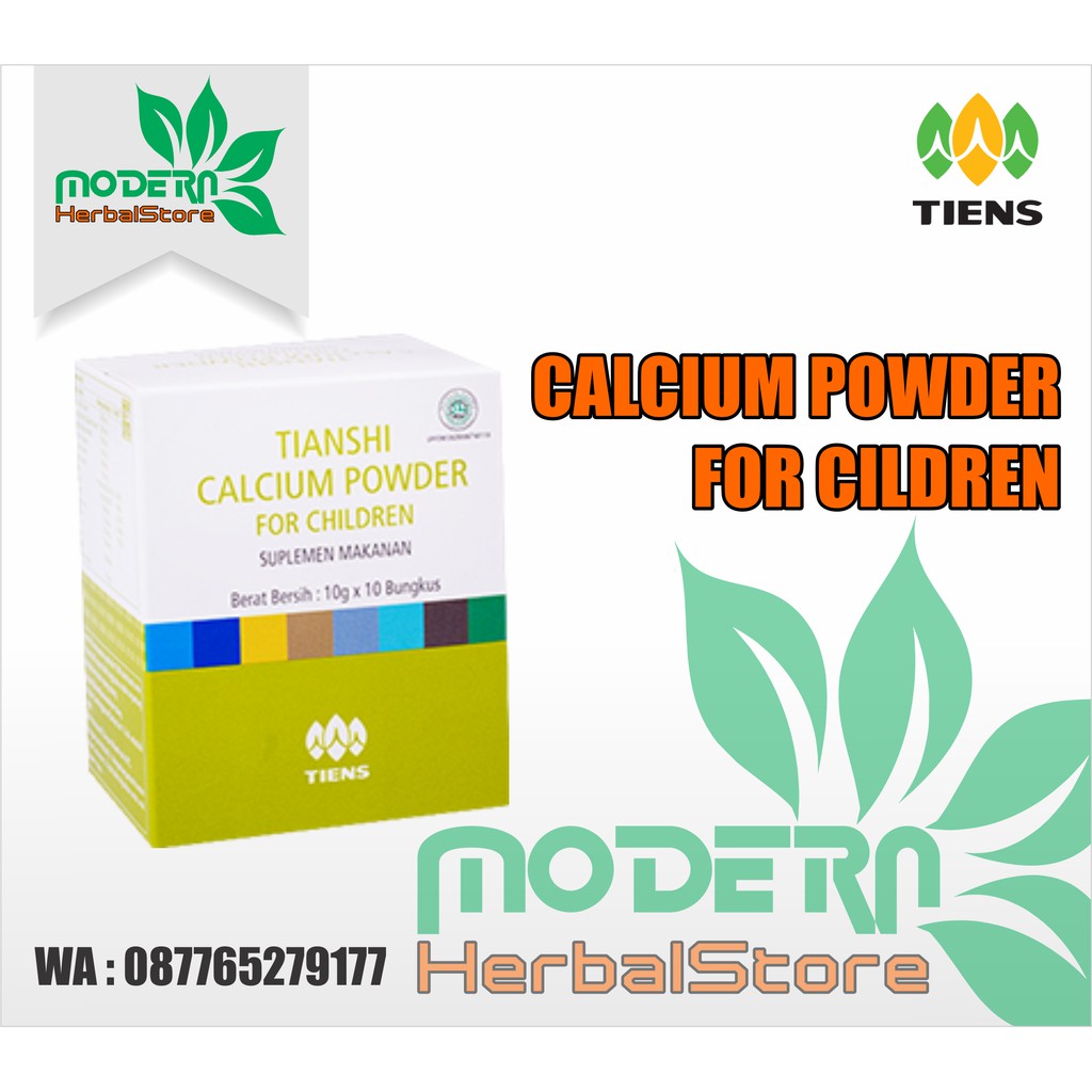 Jual Tiens / Tianshi Calcium For Children / Anak Isi 10 Sachet 100% ...
