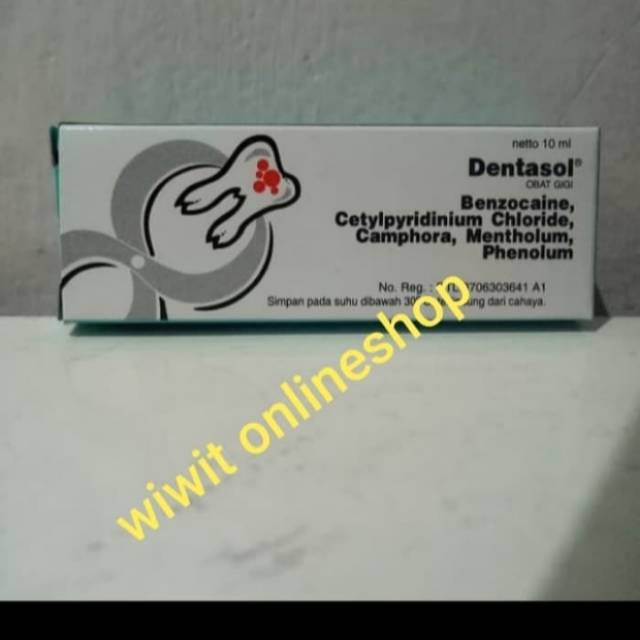 Jual dentasol untuk sakit gigi gusi bengkak dan sariawan | Shopee Indonesia