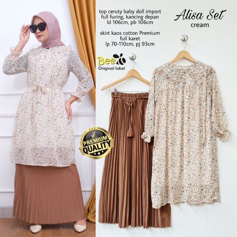 Jual ALISA SETELAN ORIGINAL BY BEE | Shopee Indonesia