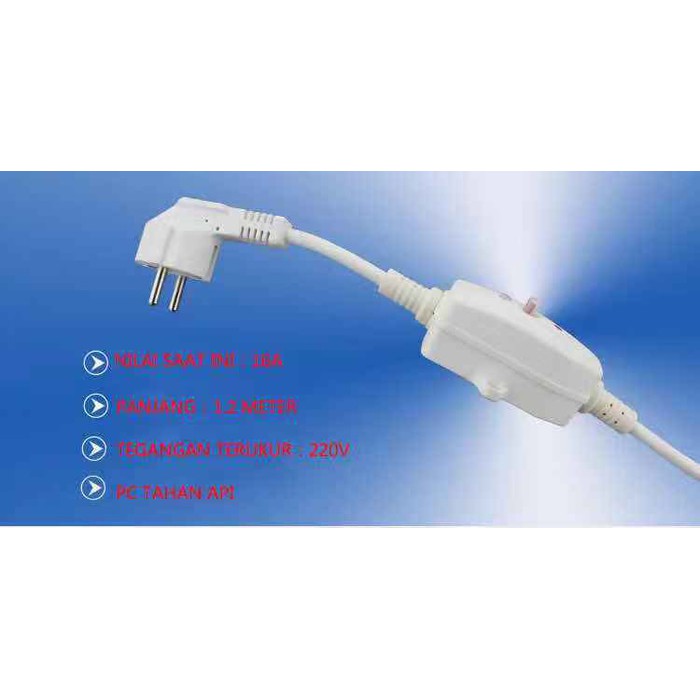 Jual SGS Kabel ELCB Cable & Plug Water Heater Wasser Ariston Pengaman ...