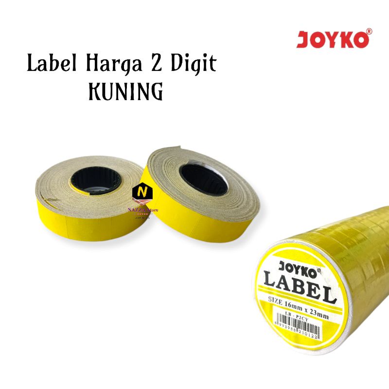 Jual JOYKO Label harga warna kuning dan stabillo 2 baris | Shopee Indonesia