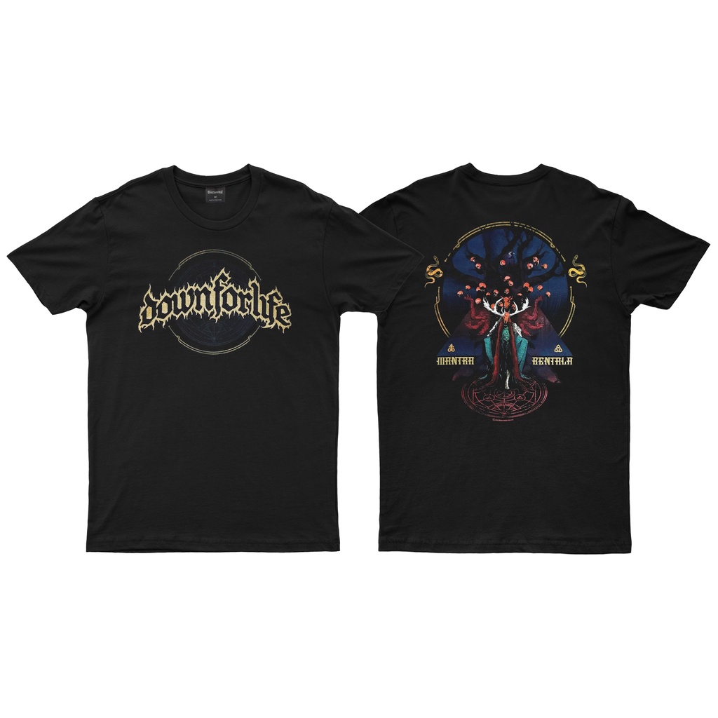 Jual Tshirt DOWN FOR LIFE - Mantra Bentala Logo | Shopee Indonesia