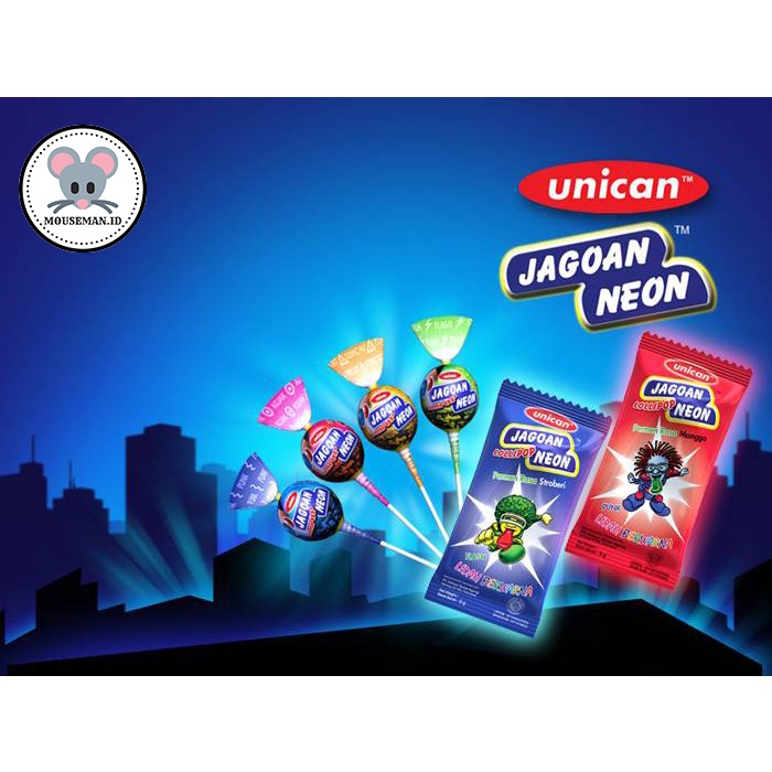Jual Mouseman - Permen Lollipop Jagoan Neon 7gr | Shopee Indonesia