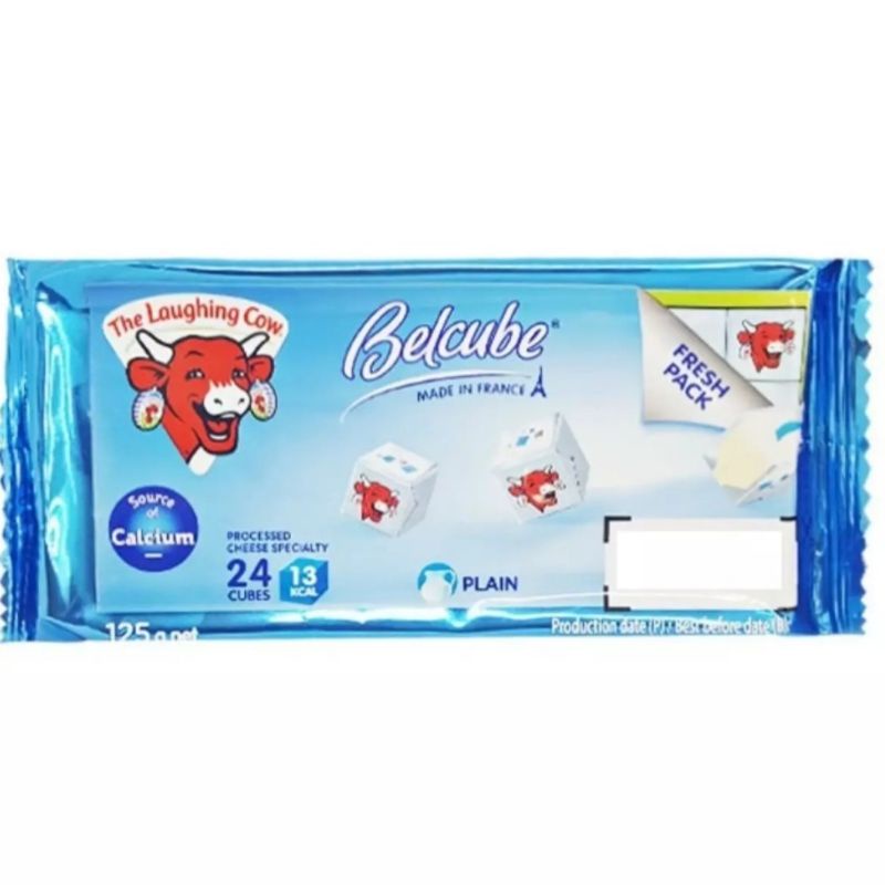Jual Belcube Plain the Laughing Cow 24cubes 125 g , keju mpasi exp ...