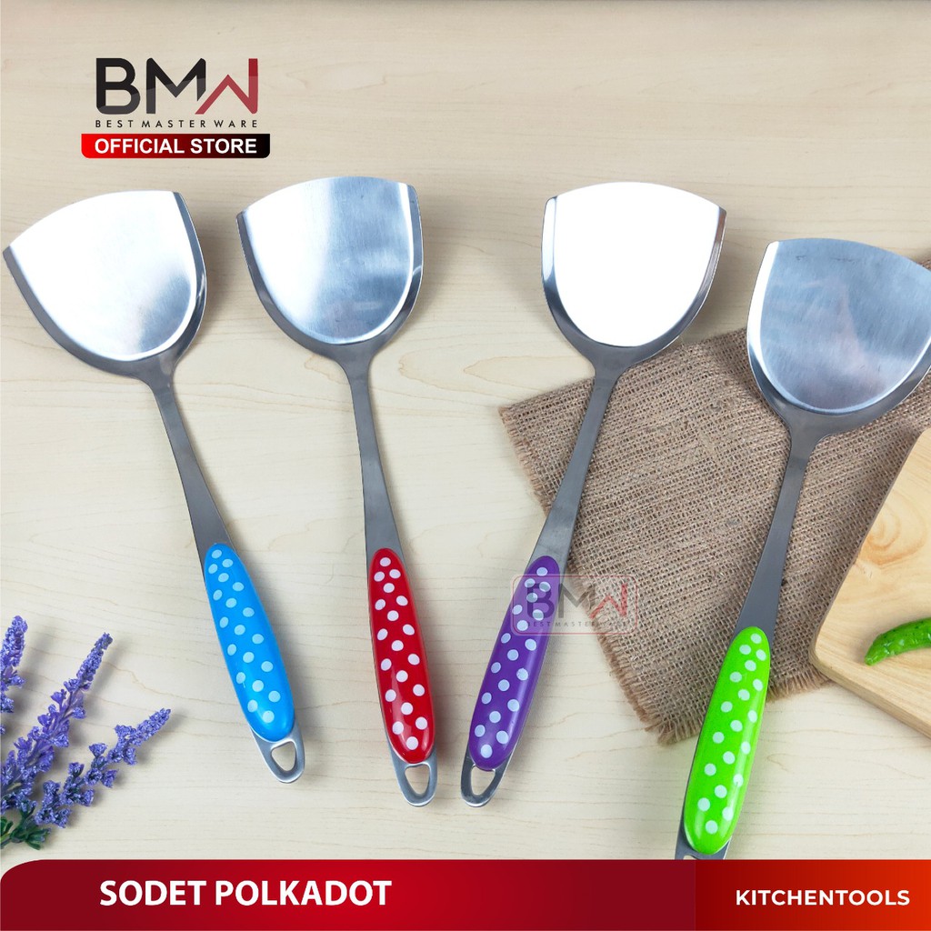 Jual BMW Kitchen Ware - Sodet Stainless Steel Spatula Penggorengan ...