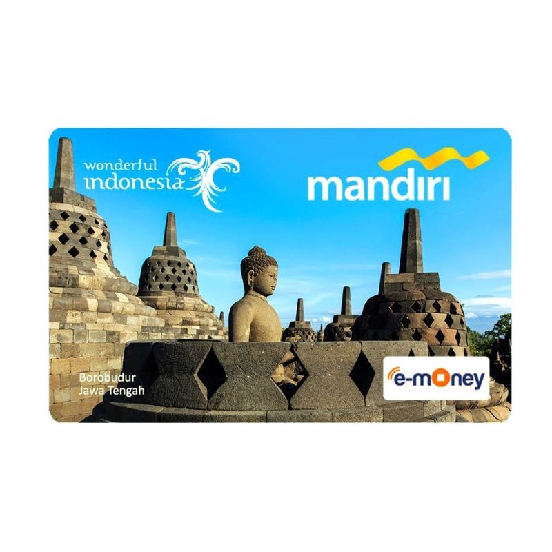 Jual Emoney Mandiri e-money/etoll Mandiri | Shopee Indonesia