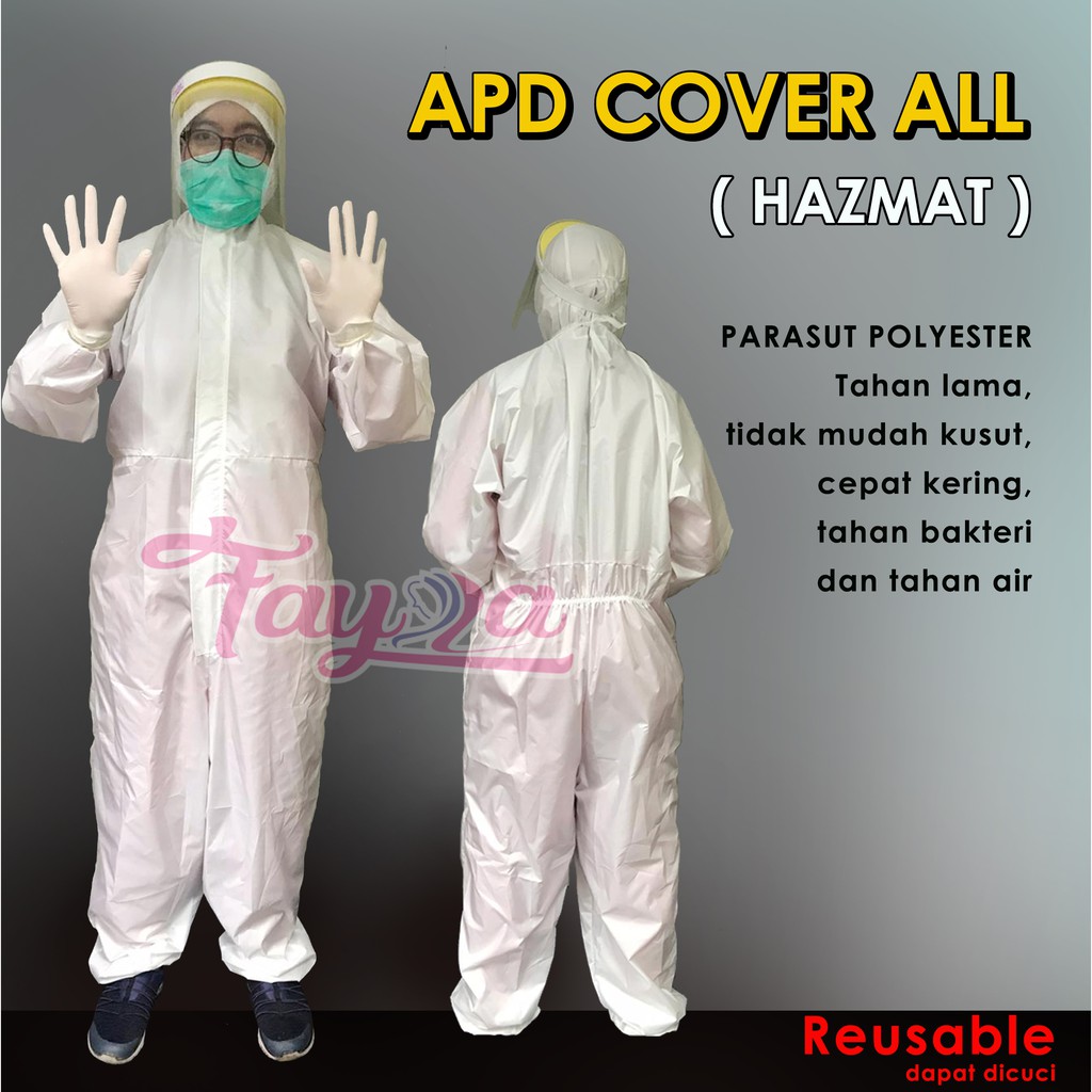 Jual APD HAZMAT PELINDUNG TENAGA MEDIS KESEHATAN | Shopee Indonesia