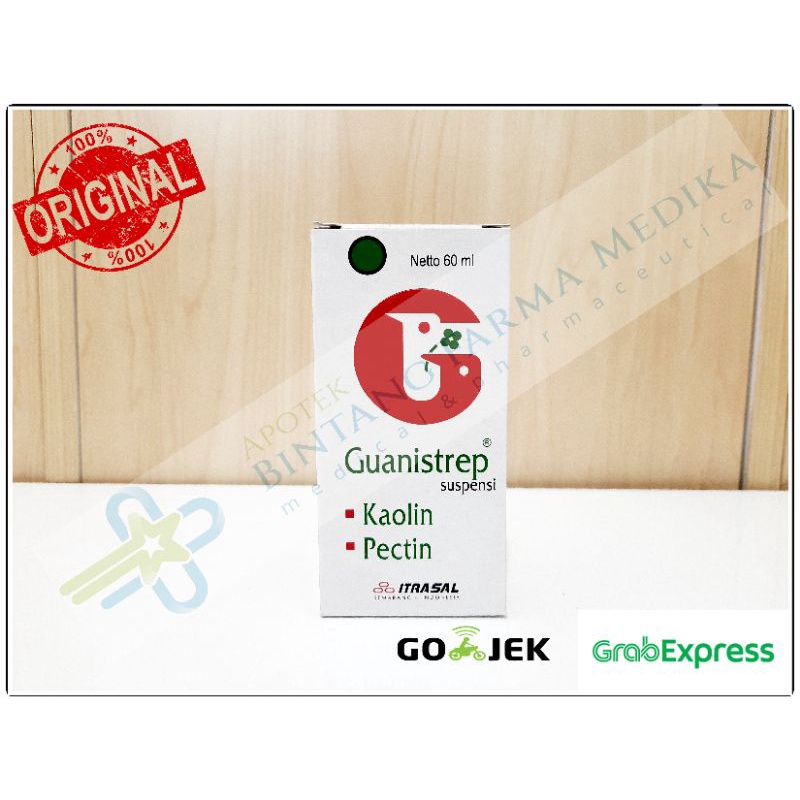 Jual Guanistrep Syrup/ Guanistrep sirup 60ml/ Guanistrep Original ...