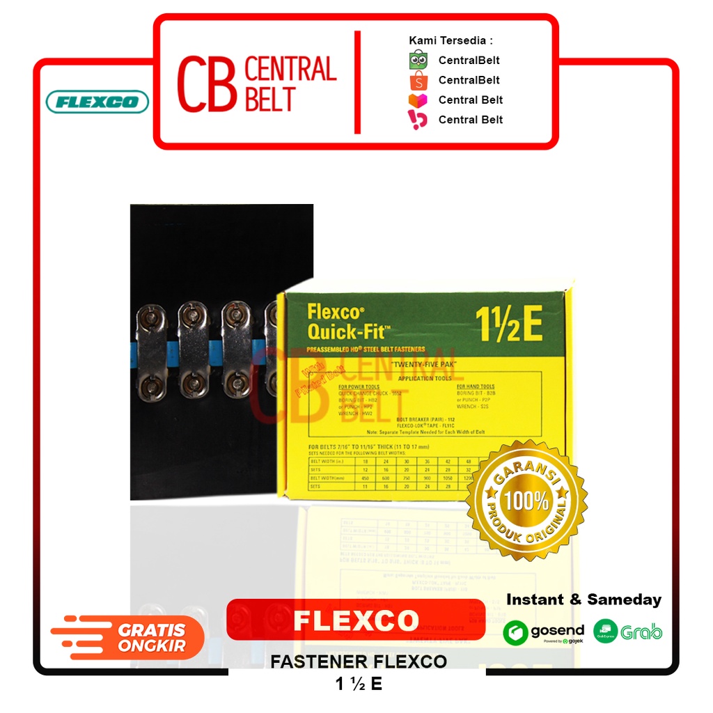 Jual FASTENER FLEXCO - 1 1/2 E | Shopee Indonesia