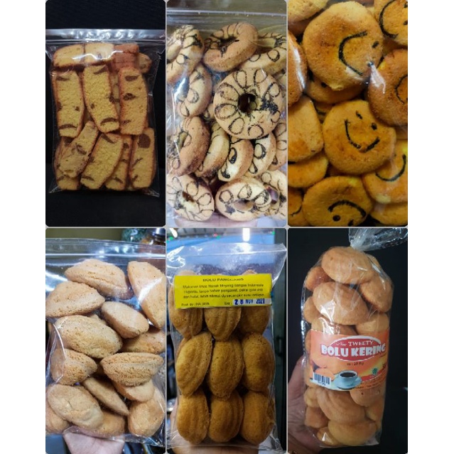 Jual KUE BOLU KERING 250 GRAM 9 VARIAN | Shopee Indonesia