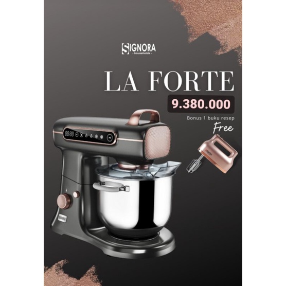Jual Signora Mixer La Forte Bonus Hand Mixer La Jore | Shopee Indonesia