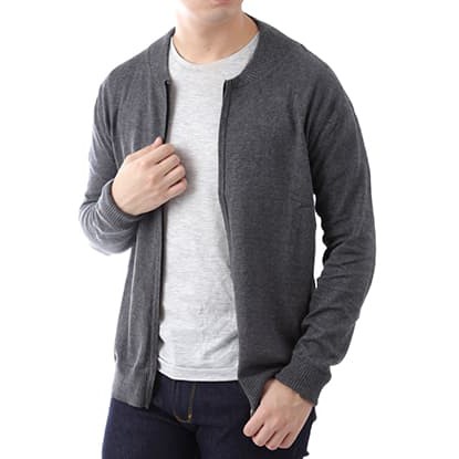 Jual Paling Hits!! Cardigan Sweater Pria Finger Jaket Rajut Cowok ...