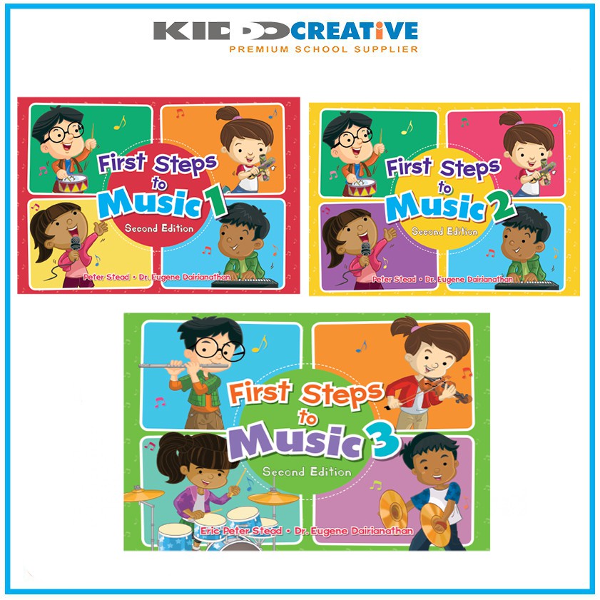 Jual First Steps To Music 2nd Edition Primary 1 - 6 Textbook ( 2nd ...