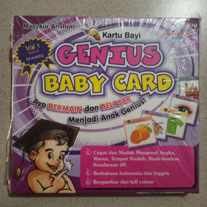 Jual Kartu Bayi GENIUS BABY CARD | Shopee Indonesia