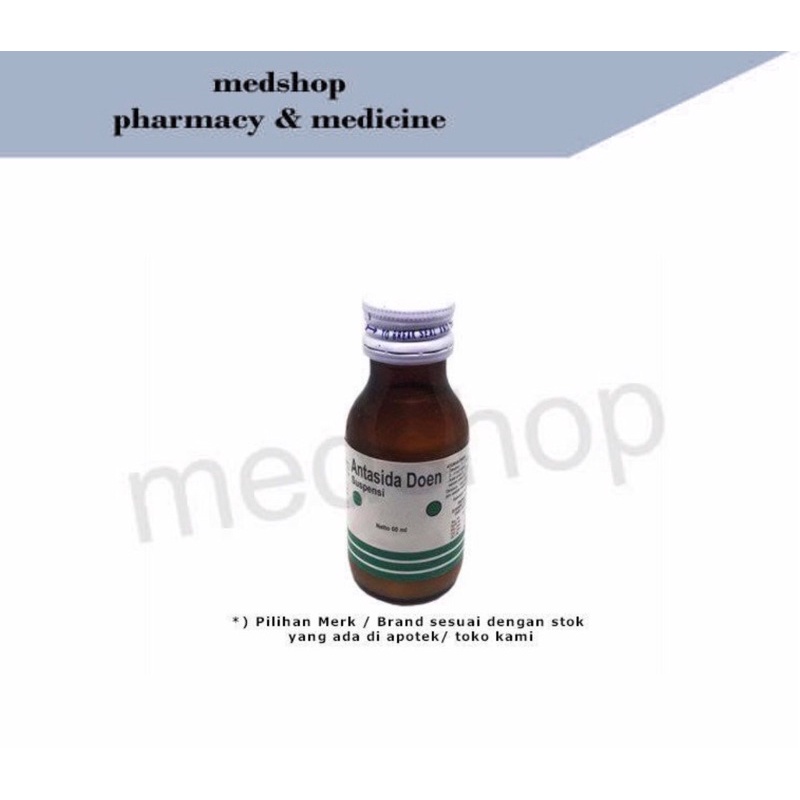 Jual Antasida Doen Syrup Generik 60ml | Shopee Indonesia