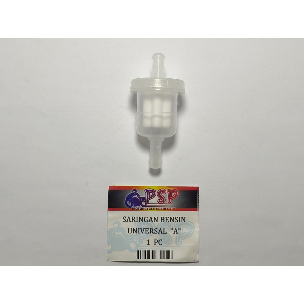 Jual SARINGAN BENSIN UNIVERSAL "A" Bening - FILTER SELANG BENSIN ...