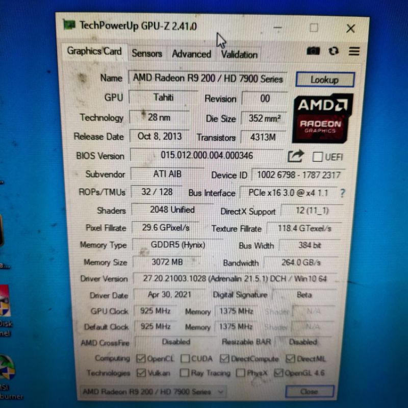 Jual Vga Radeon R9 280X 3Gb GDDR5 | Shopee Indonesia