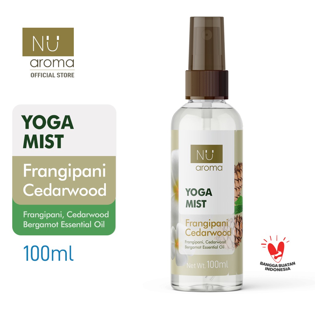 Jual Nu Aroma Yoga Mist Frangipani Cedarwood (Matras Yoga Spray ...
