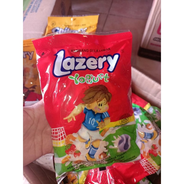 Jual Permen Lazery Yogurt 1pack isi 40pcs | Shopee Indonesia