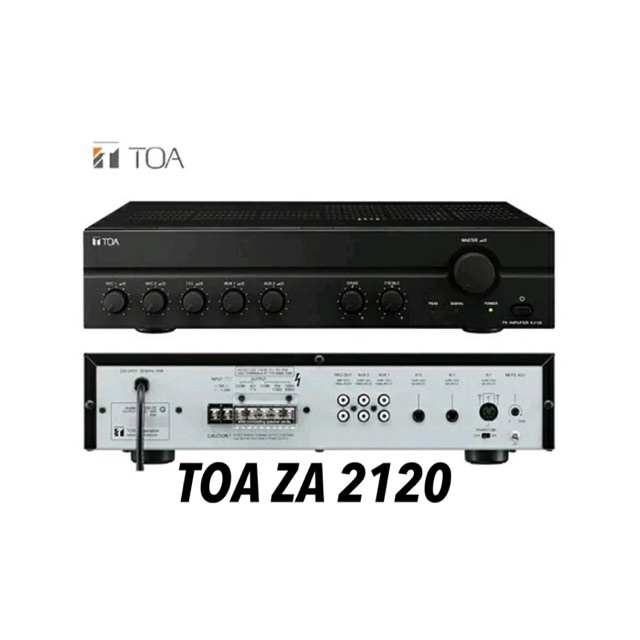 Jual AMPLI POWER TOA ZA-2120 GARANSI RESMI 1 TAHUN | Shopee Indonesia