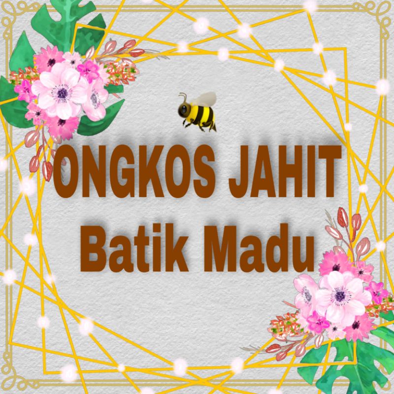 Jual ONGKOS JAHIT KEMEJA / Kemeja Batik lengan panjang / Batik ...