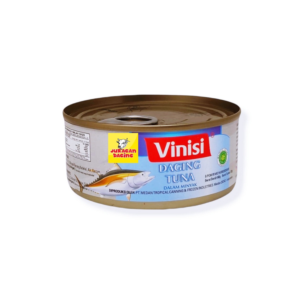 Jual Vinisi Daging Tuna Dalam Minyak Chunk Light Tuna 160gr | Shopee ...