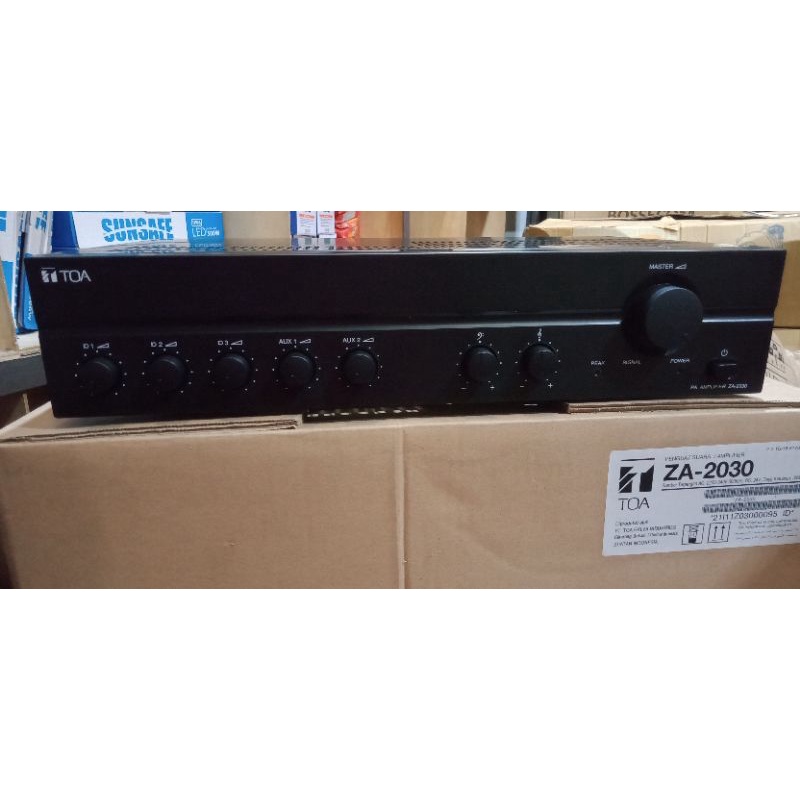 Jual Ampli Toa/Mixer Amplifier Toa ZA-2030 | Shopee Indonesia