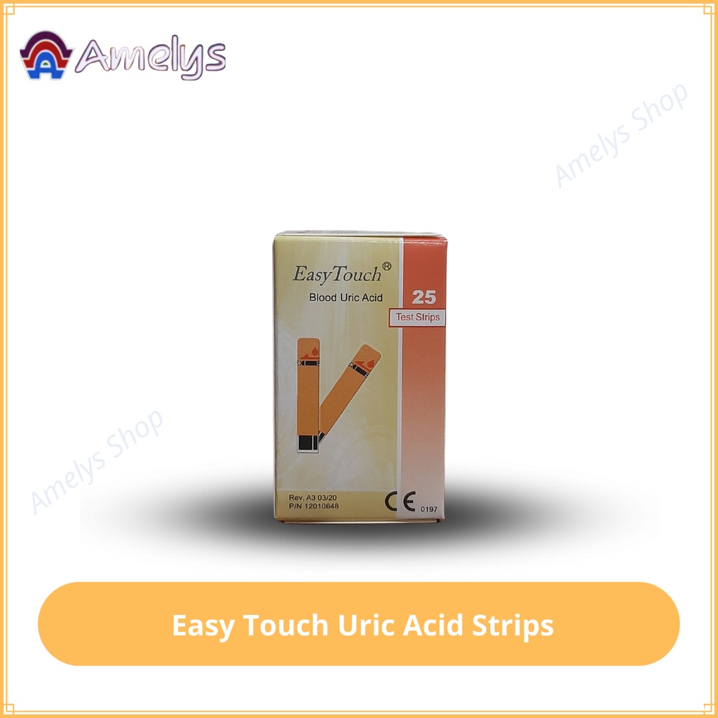 Jual EASY TOUCH Blood Test Strips Cholesterol, Hemoglobin, Glucose, dan ...