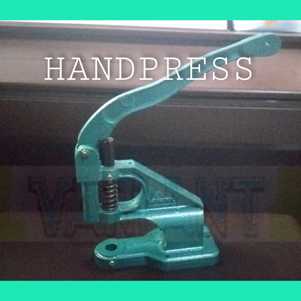Jual HANDPRESS MESIN PRESS TANGAN ALAT PASANG PAKU CENTANG KANCING SNAP ...