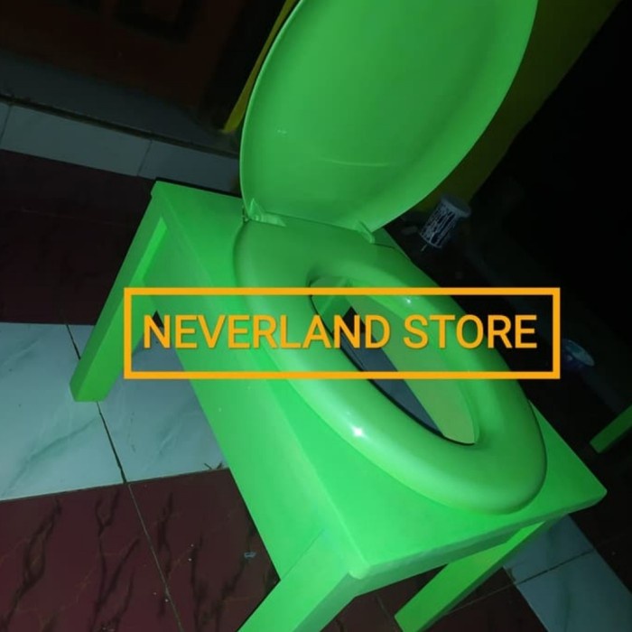 Jual Kursi Toilet Wc Duduk Portable Warna Tinggi 20cm - Hijau, 20cm ...