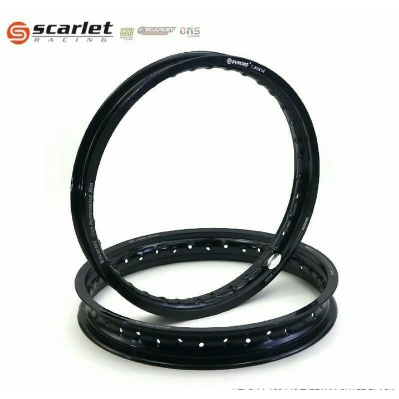 Jual 36 HOLE 1SET,160/185-RING 14 VELG PELEK VELEK ALUMINIUM ALOY RIM ...