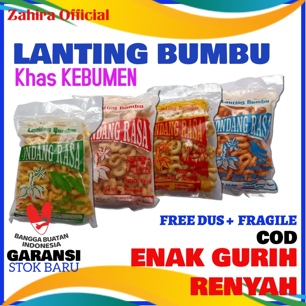 Jual Makanan Ringan Klanting Lanting Singkong Bumbu Oleh-oleh Khas ...