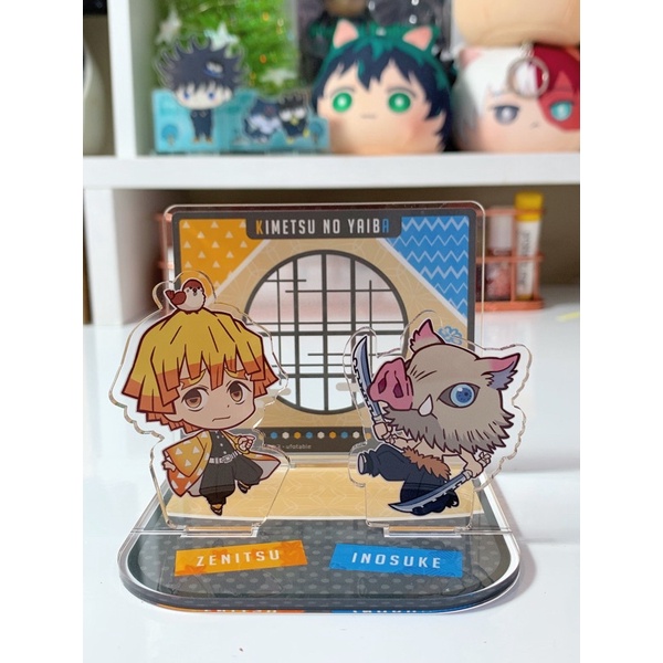Jual diorama kimetsu no yaiba zenitsu inosuke acrylic stand | Shopee ...