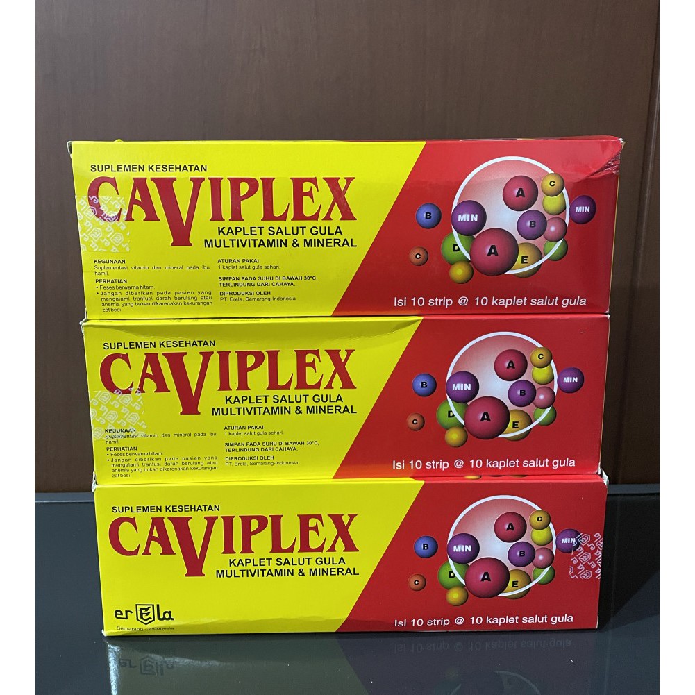 Jual caviplex box 100 tablet | Shopee Indonesia
