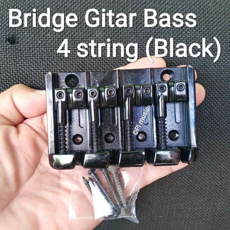 Jual Bridge Bass 4 string ( Black) | Shopee Indonesia