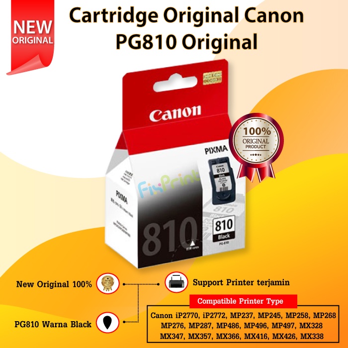 Jual Cartridge Tinta Printer Canon 810 811 PG810 CL811 PG745s 745s ...