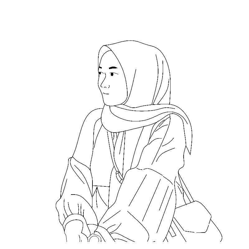 Jual Ilustrasi Foto Hitam Putih Vektor Wajah Ilustrasi Karikatur Shopee Indonesia