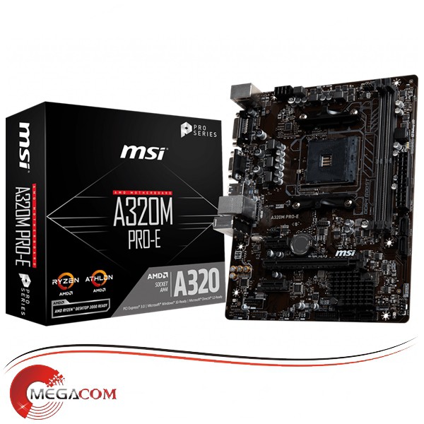 Jual MSI A320M PRO E Ryzen AM4 Micro ATX Motherboard - A320M PRO-E AMD | Shopee Indonesia