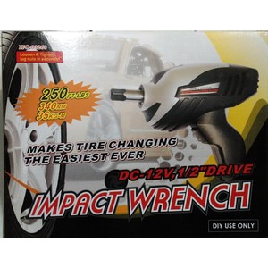 Jual Mesin Alat Pembuka Baut Ban Mobil DC 12V 340Nm Impact Wrench ...