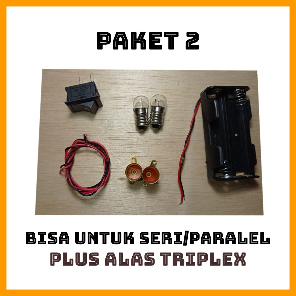 Jual Paket Rangkaian Listrik untuk Praktek SD kelas 6 | Shopee Indonesia